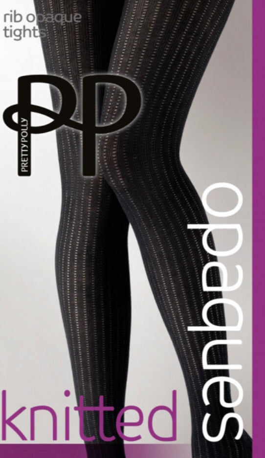 Pretty Polly Rib Tights – From Head To Hose